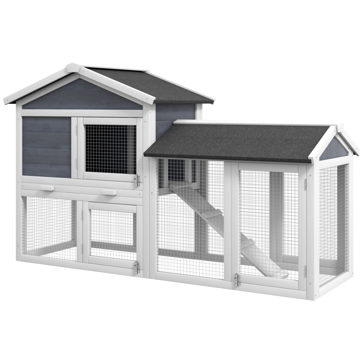 Click here for 58" Rabbit Hutch  Wooden Bunny Hutch  Guinea... prices