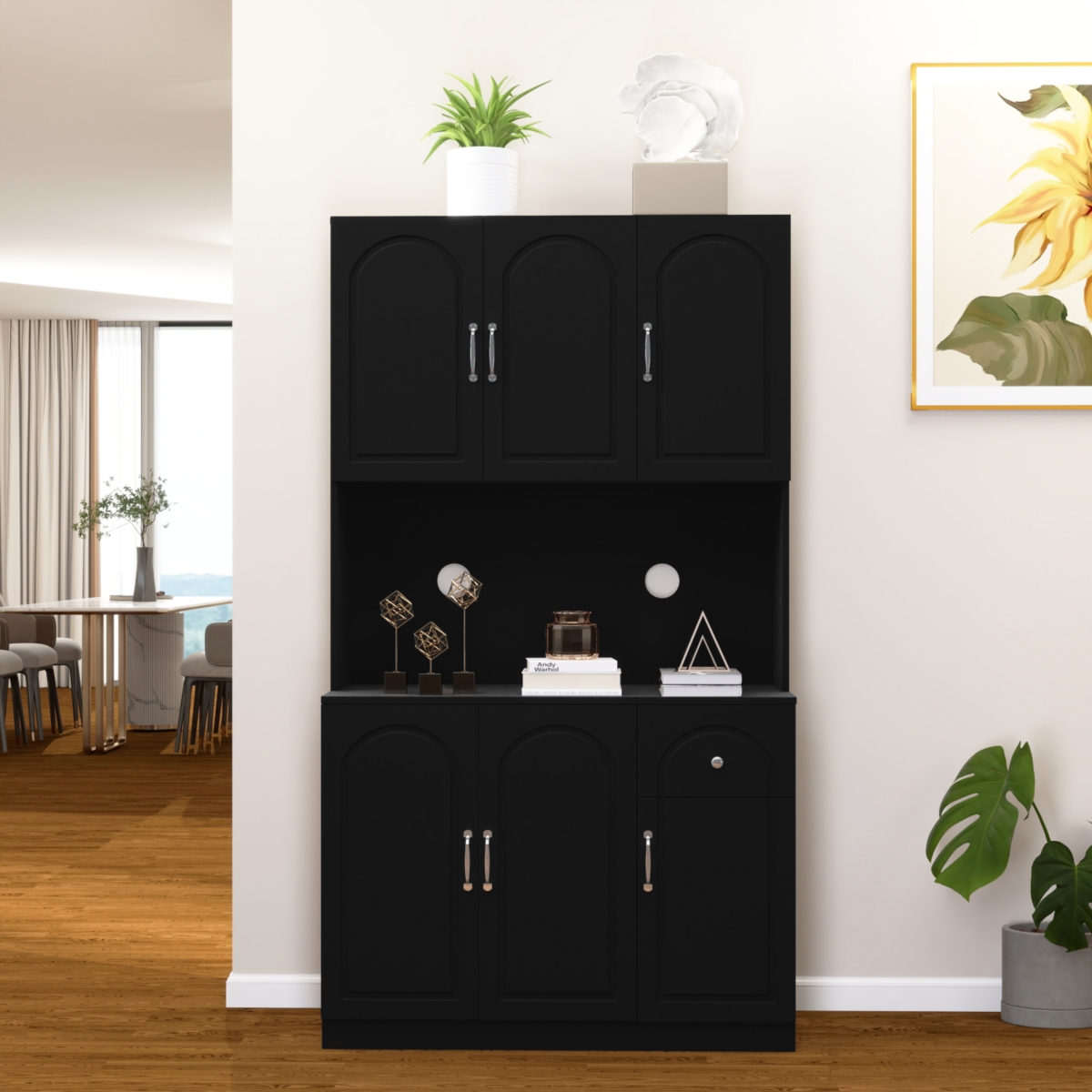 Click here for Simplie Fun 71 Kitchen Pantry Storage Cabinet with... prices