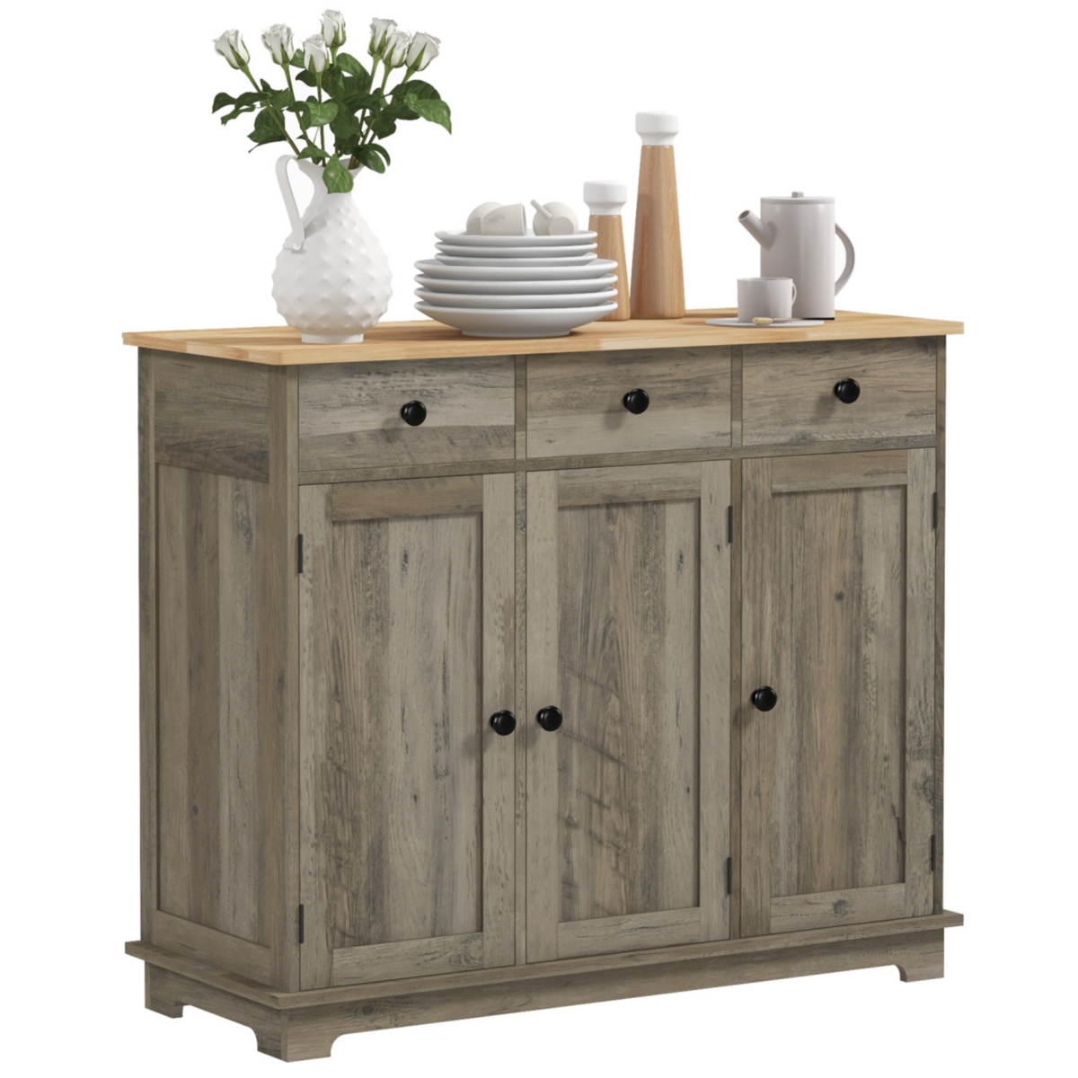 Click here for Sideboard with Solid Wood Countertop  Modern Kitch... prices