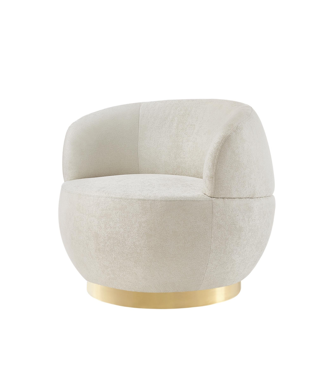 Click here for Inspired Home Ilana Linen Accent Chair - Cream whi... prices