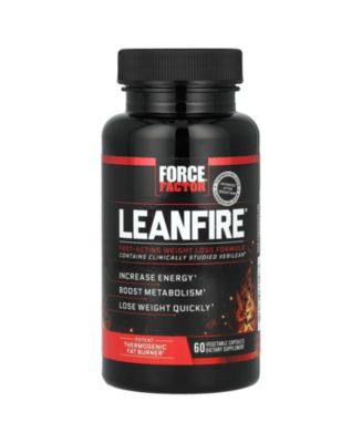 Force Factor LeanFire - 60 Vegetable Capsules - Macy's