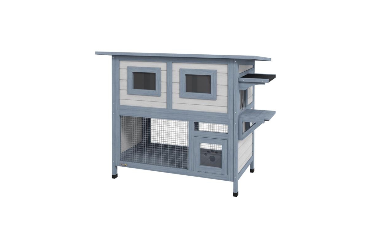 Click here for Cat House for Indoor and Outdoor Use – Cozy... prices