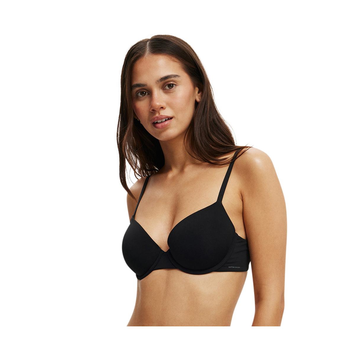Click here for Cotton On Womens Ultimate Comfort T-Shirt Bra - Bl... prices