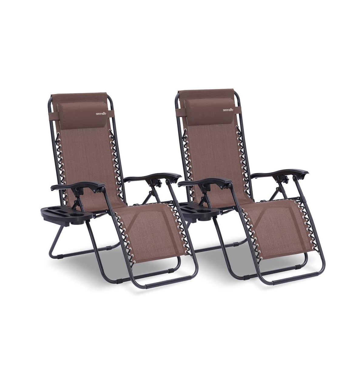 Click here for SereneLife Adjustable Zero Gravity Chair Set with... prices
