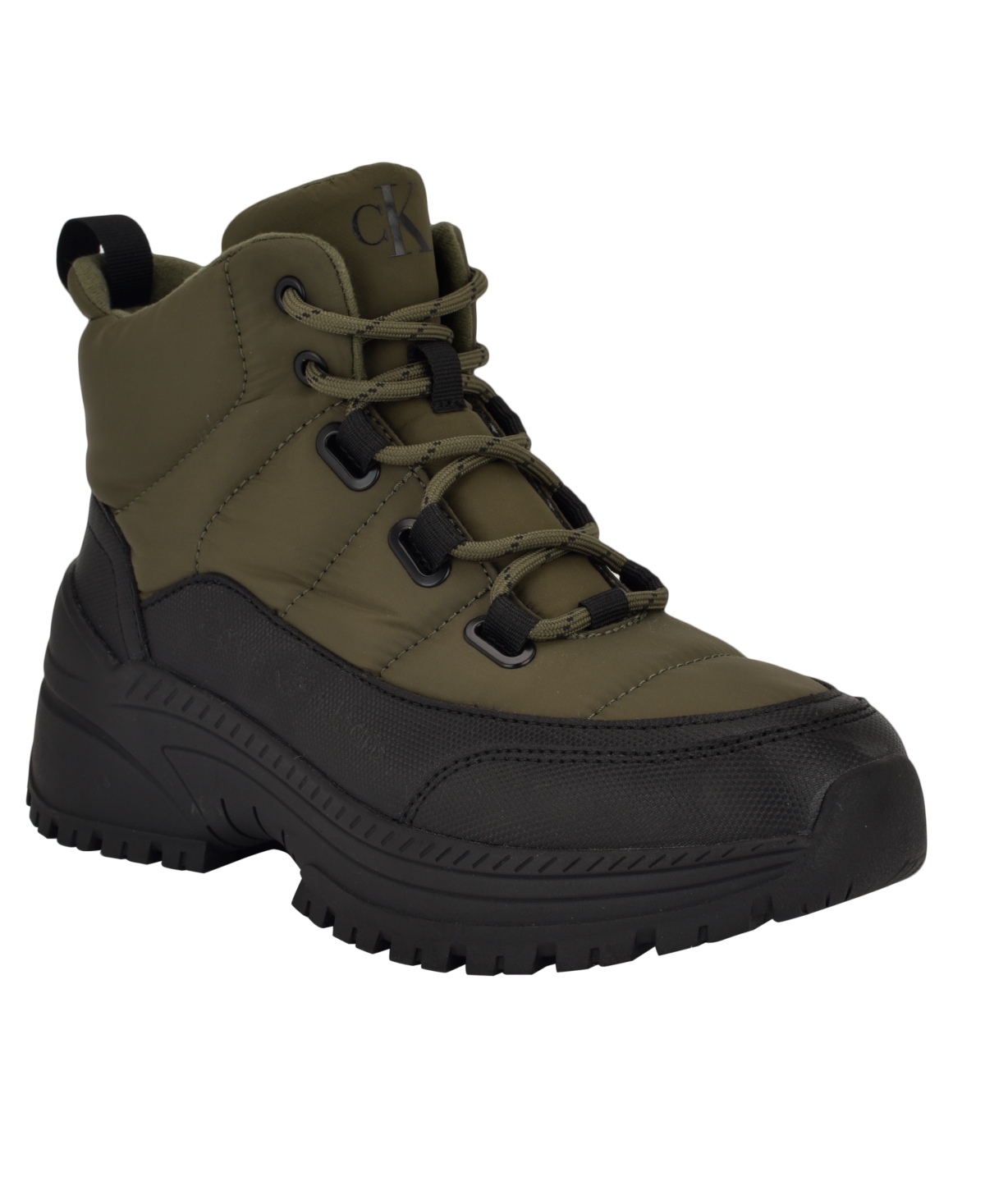 Click here for Calvin Klein Womens Noanne Lace-Up Cold Weather Bo... prices