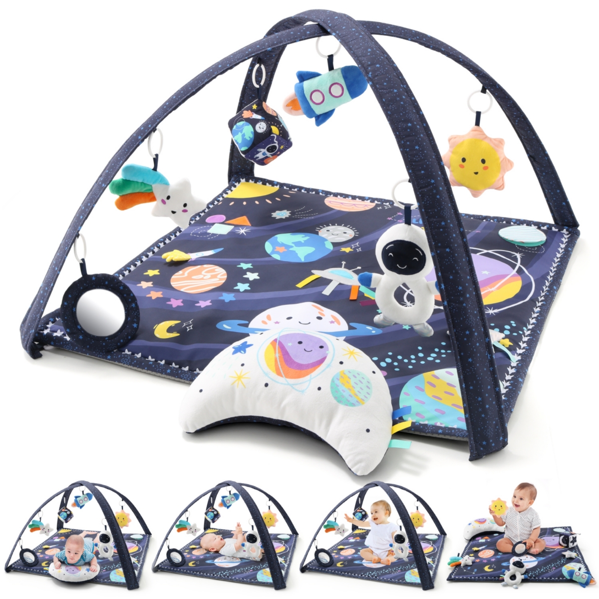 Click here for The Peanutshell Space 7-in-1 Activity Play Gym & P... prices