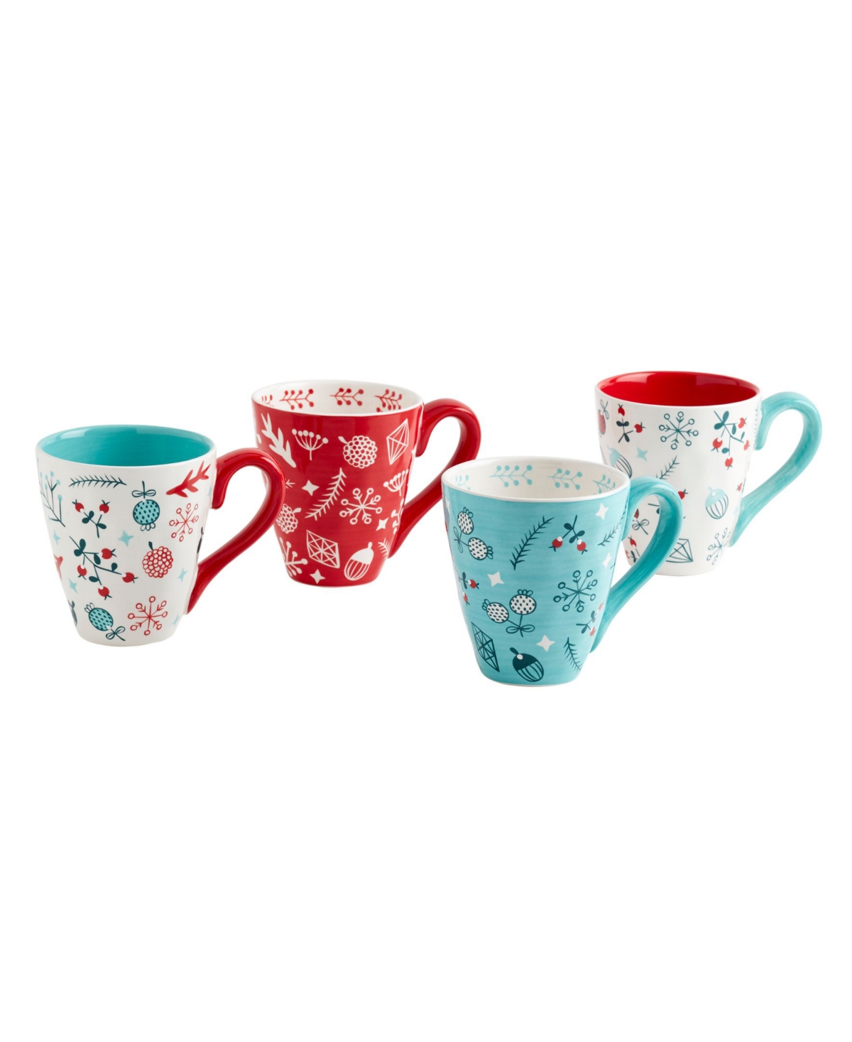 Click here for Tabletops Gallery Winter Wonderland Mugs  Set of 4... prices