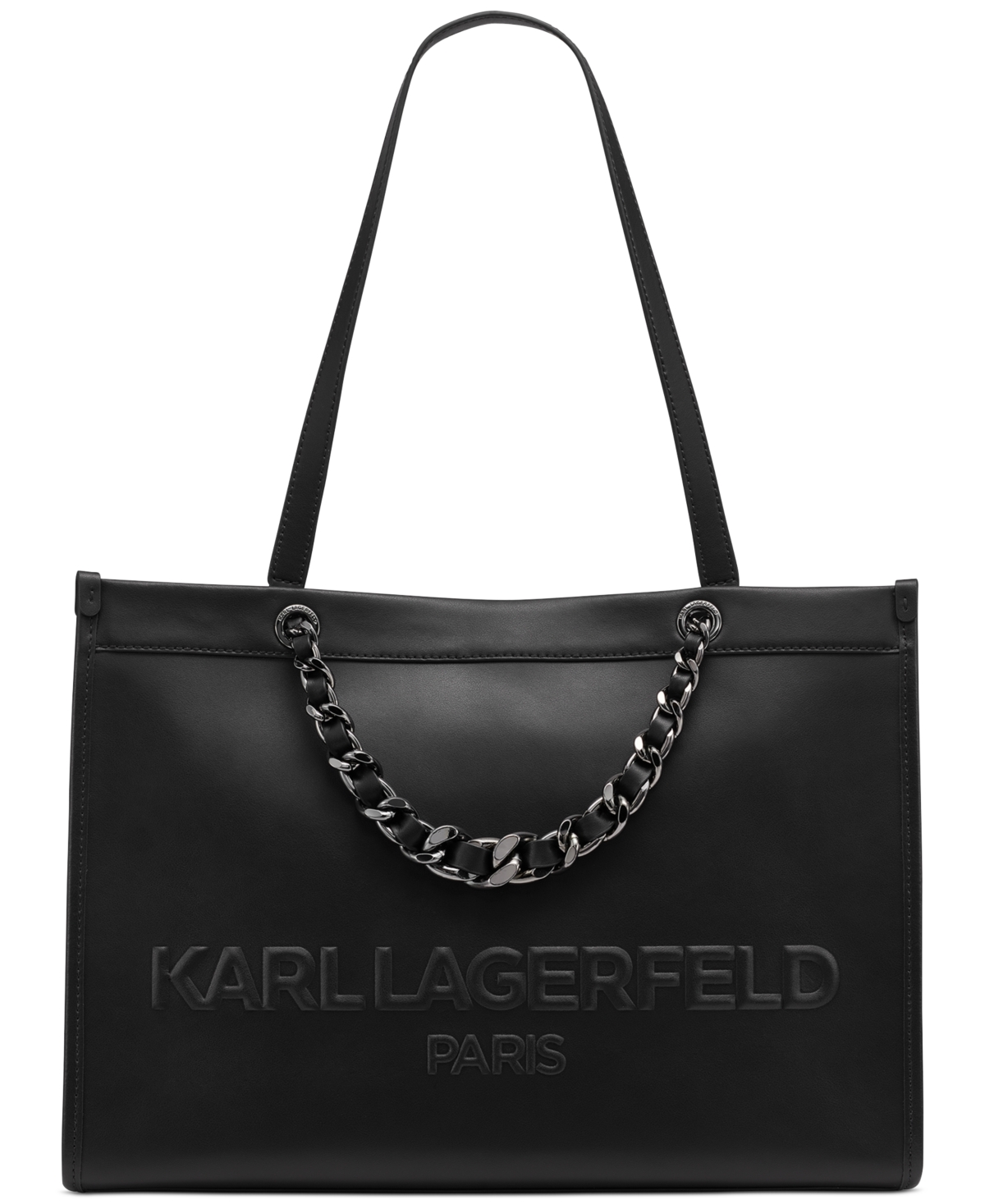 Click here for Karl Lagerfeld Paris Savoie Large Leather Tote Bag... prices