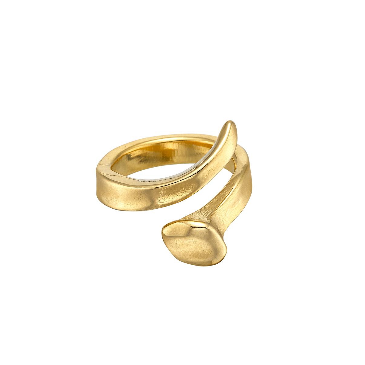 Click here for UNOde50 18K Gold Plated Open Spiral Nail Metal All... prices