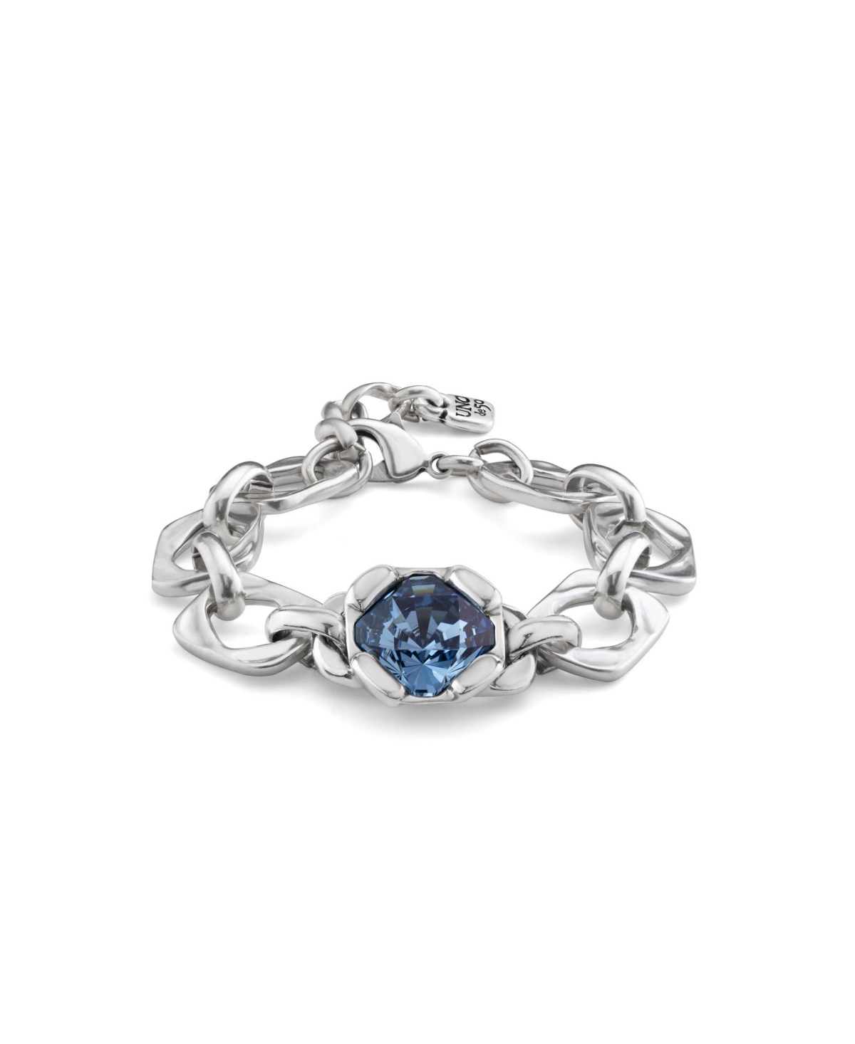 Click here for UNOde50 Sterling Silver Metal Alloy Bracelet - Blu... prices