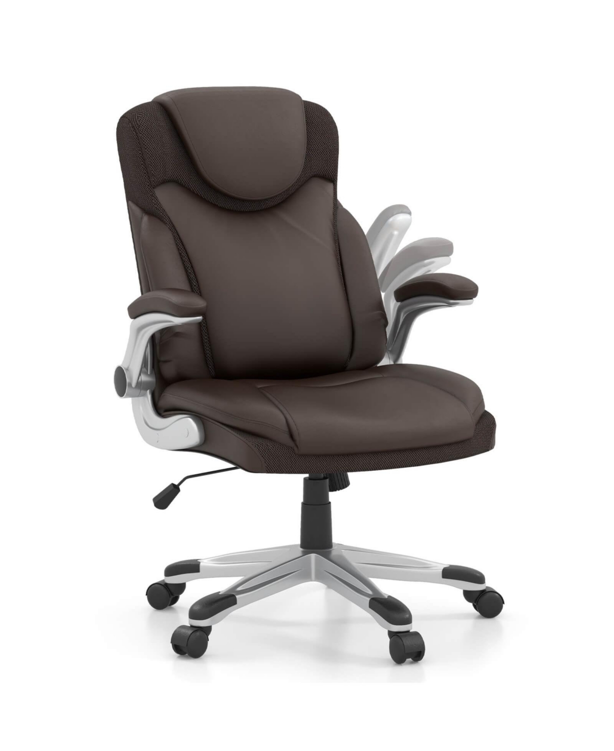 Click here for Ergonomic Office Chair Pu Leather Executive Swivel... prices