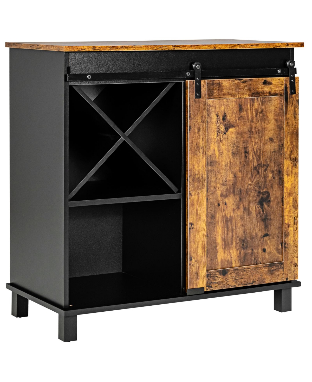 Click here for Sugift Farmhouse Sideboard with Detachable Wine Ra... prices