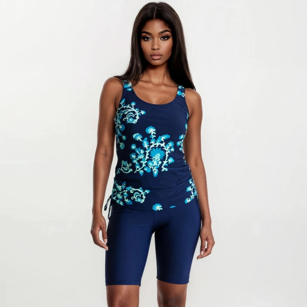 Click here for Calypsa Womens Maya Tankini Swim Top With Built-in... prices