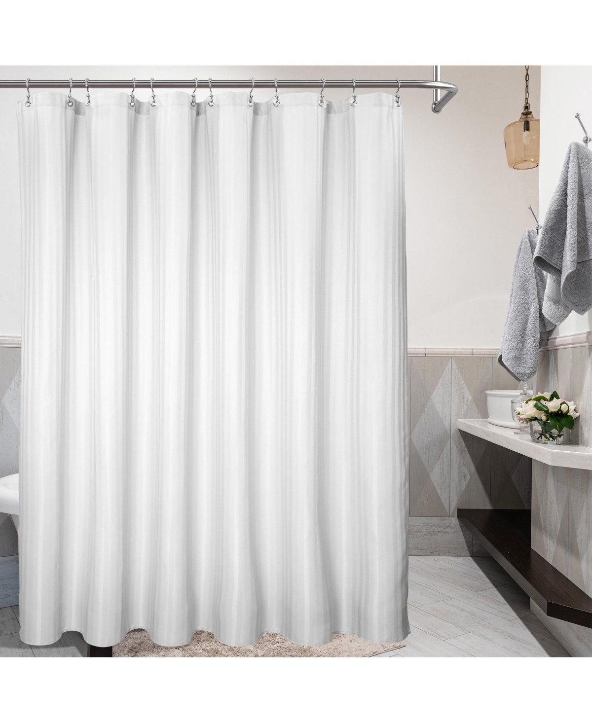 Click here for Awesome Home Classic StripeTone on Tone Woven Wate... prices