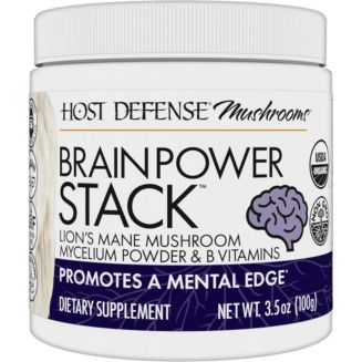 Host Defense BrainPower Stack Powder - Targeted Brain Support ...