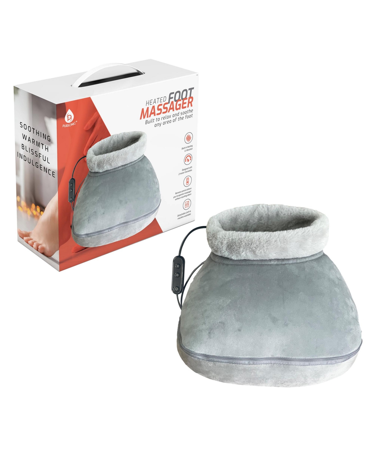Click here for Pursonic Heated Foot Massager with Remote Control... prices