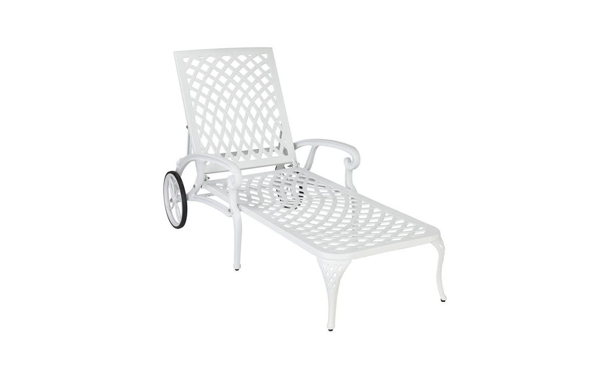 Click here for Slickblue Adjustable Cast Aluminum Lying Bed for C... prices