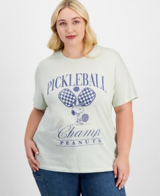 Grayson Threads, The Label Trendy Plus Size Pickleball T-Shirt - Macy's