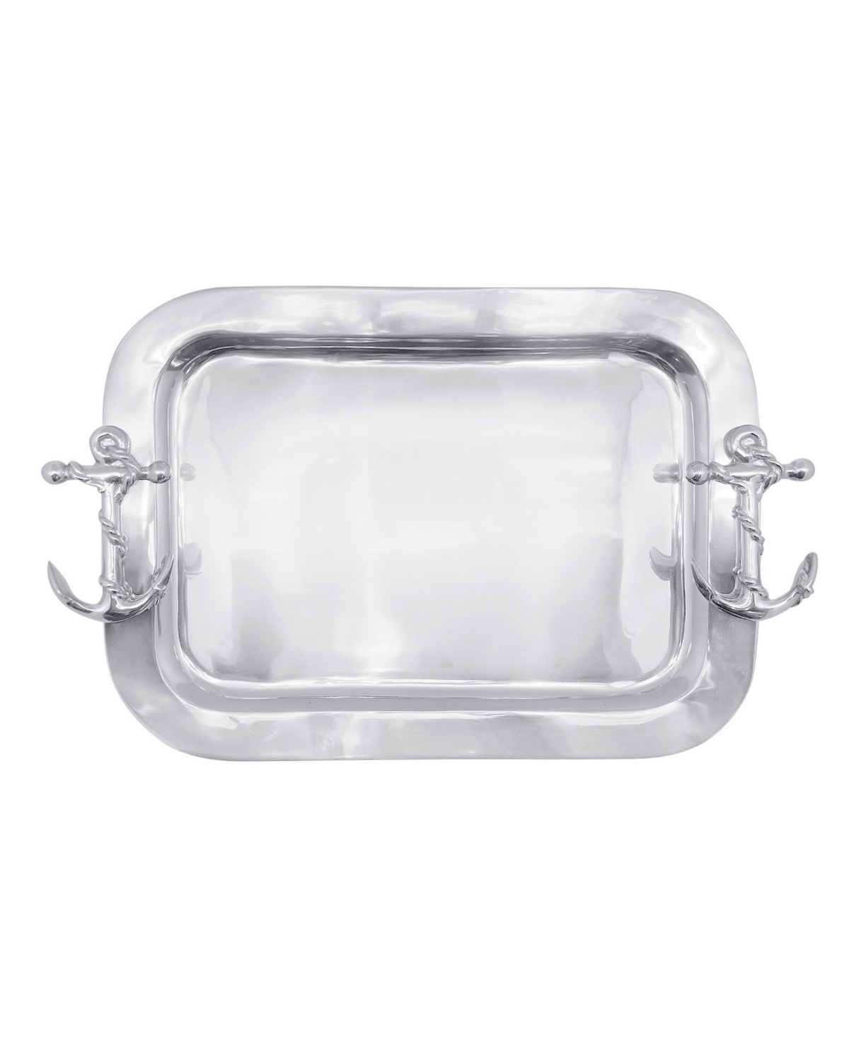 Click here for Mariposa Anchor Handled Tray - Silver prices