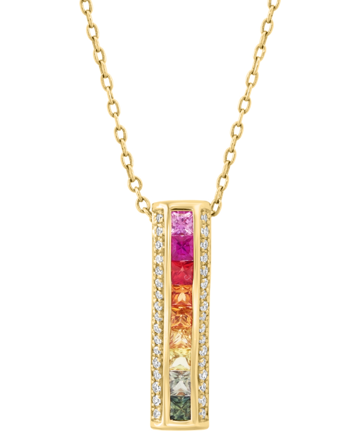 Click here for Effy Multi-Sapphire (1/3 ct. t.w.) & Diamond (1/10... prices