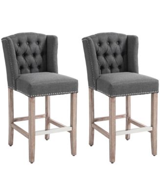 Streamdale Furniture Counter Height Bar Stools Set of 2, 27" Seat ...