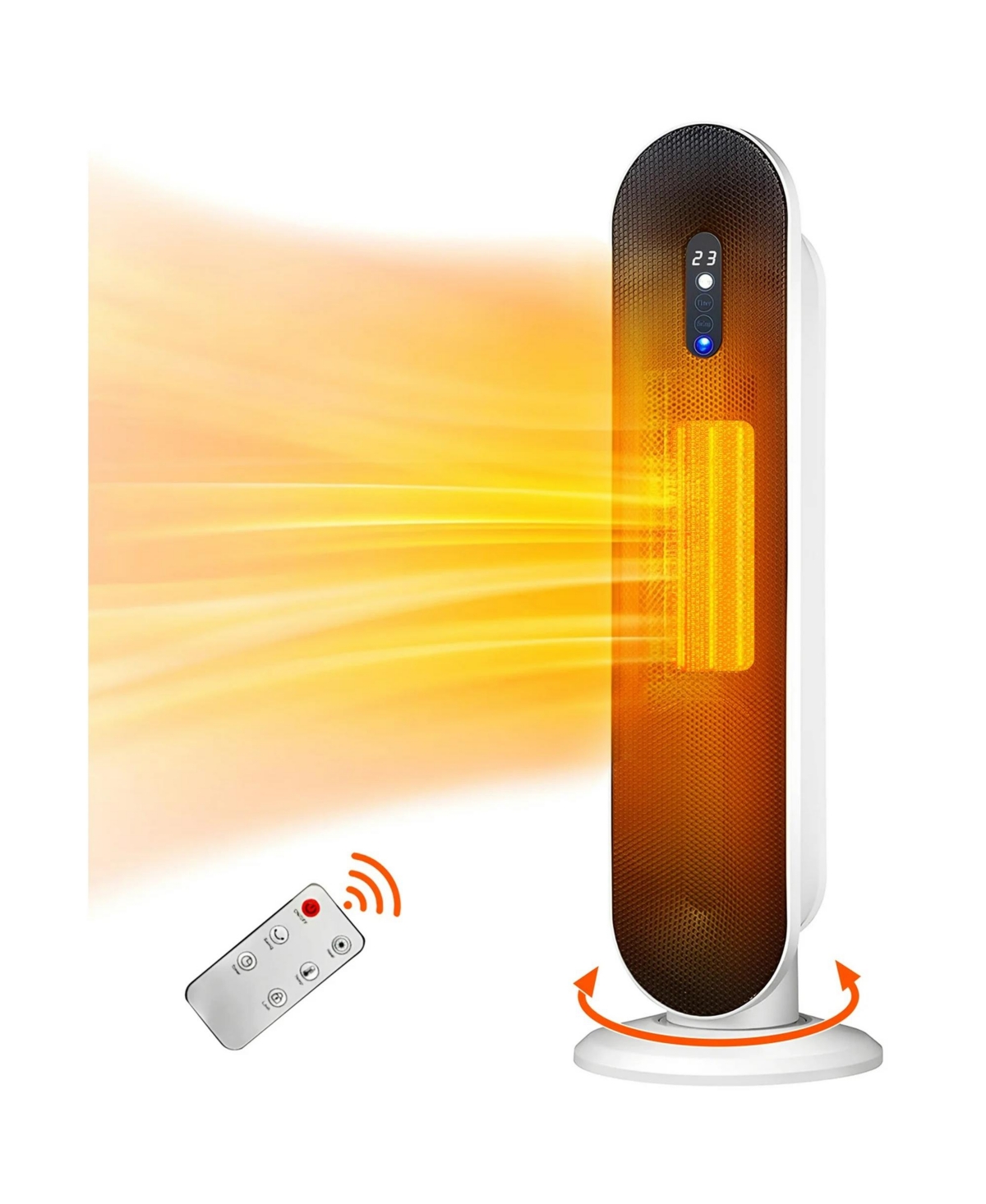 Click here for Sugift 1500W Oscillating Electric Space Heater Cer... prices