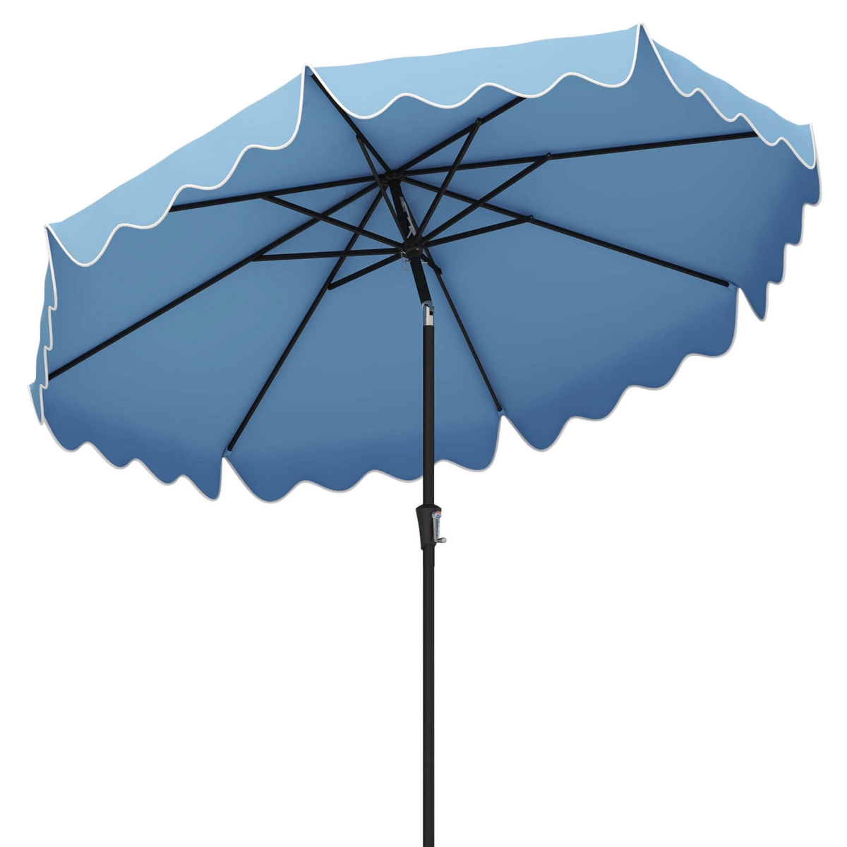 Click here for Costway 9 Ft Patio Umbrella 2-Tier Market Table Um... prices