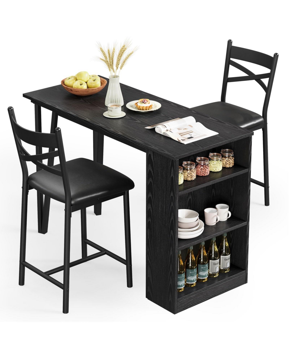 Click here for gaomon Dining Table Set for 2  Kitchen Bar Table a... prices