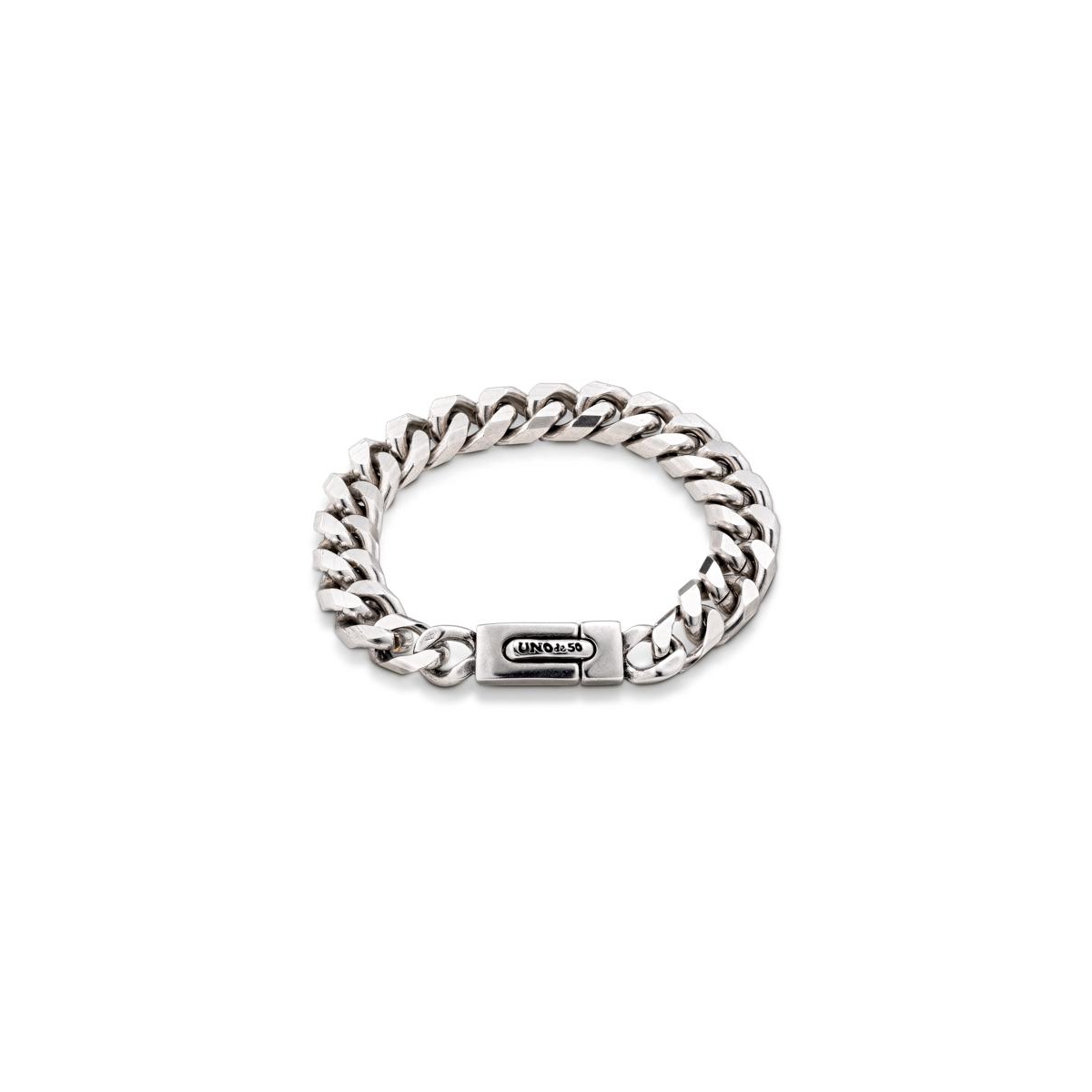 Click here for UNOde50 Sterling Silver-Plated Treaded Bearded Cha... prices