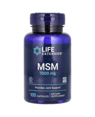 Life Extension MSM 3 000 mg 100 Capsules (1 - 000 mg per Capsule) - Macy's