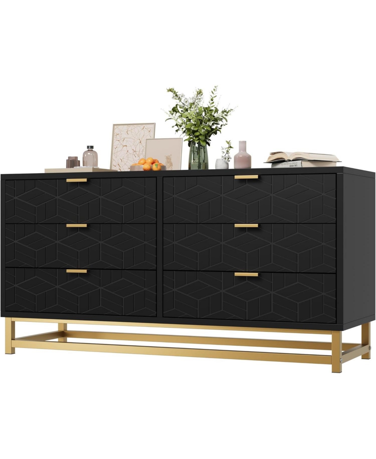 Click here for gaomon Dresser for Bedroom  6 Drawer Dresser Organ... prices