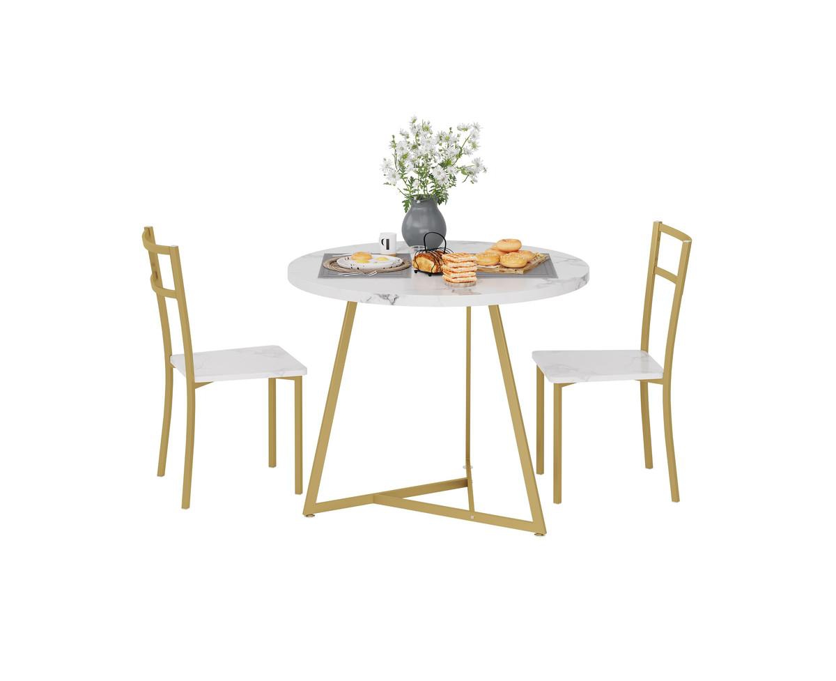 Click here for Round Dining Table Set for 2  Modern Kitchen Table... prices