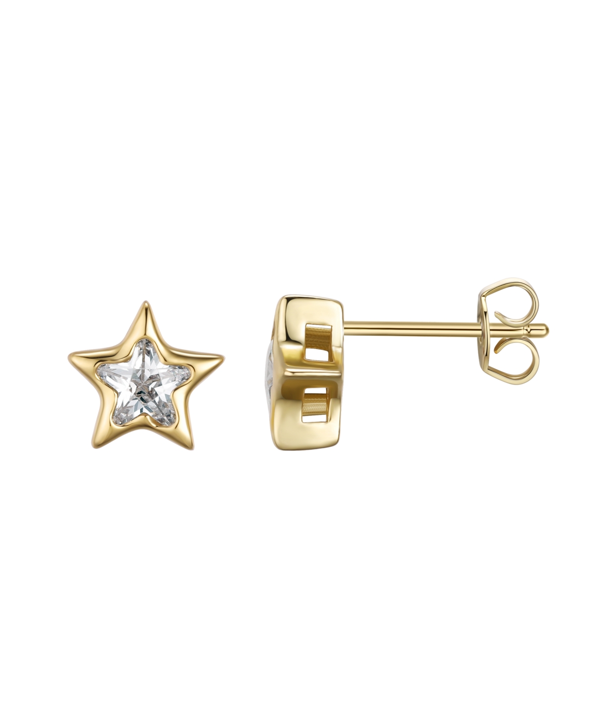 Click here for Macys Cubic Zirconia Star Stud Earrings - Gold prices