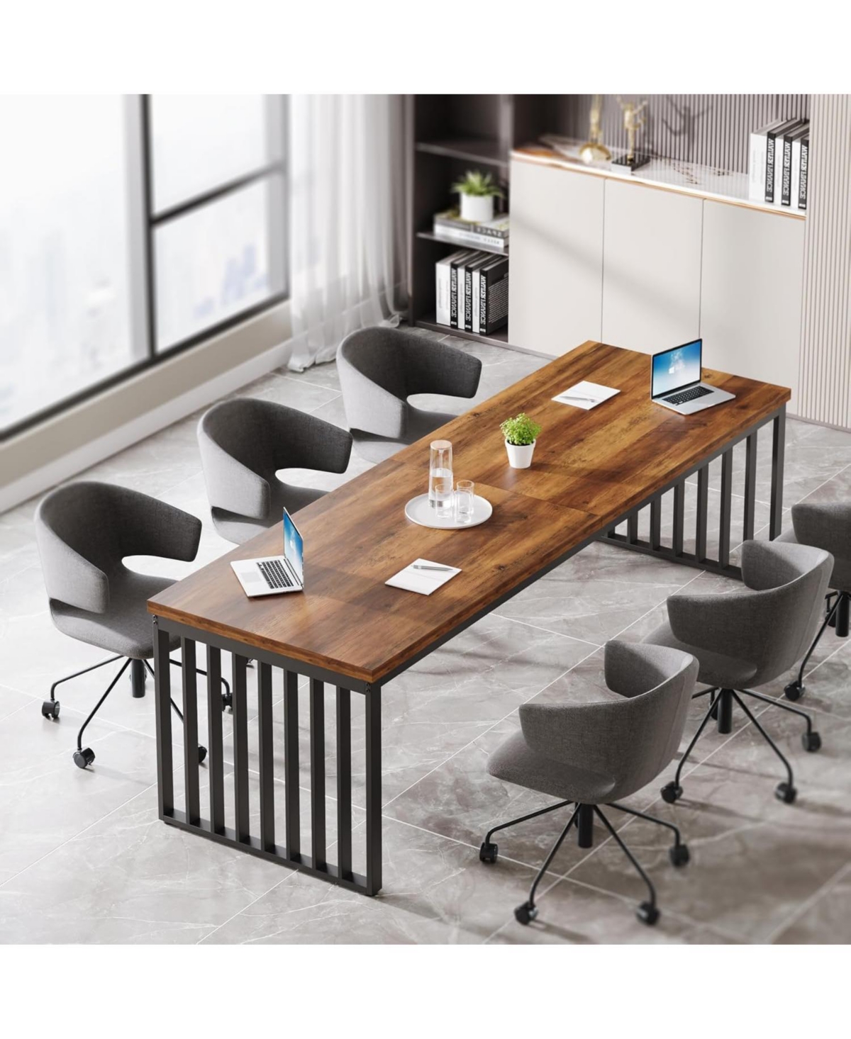 Click here for Tribesigns 6.56 ft Conference Table for 6-8 People... prices