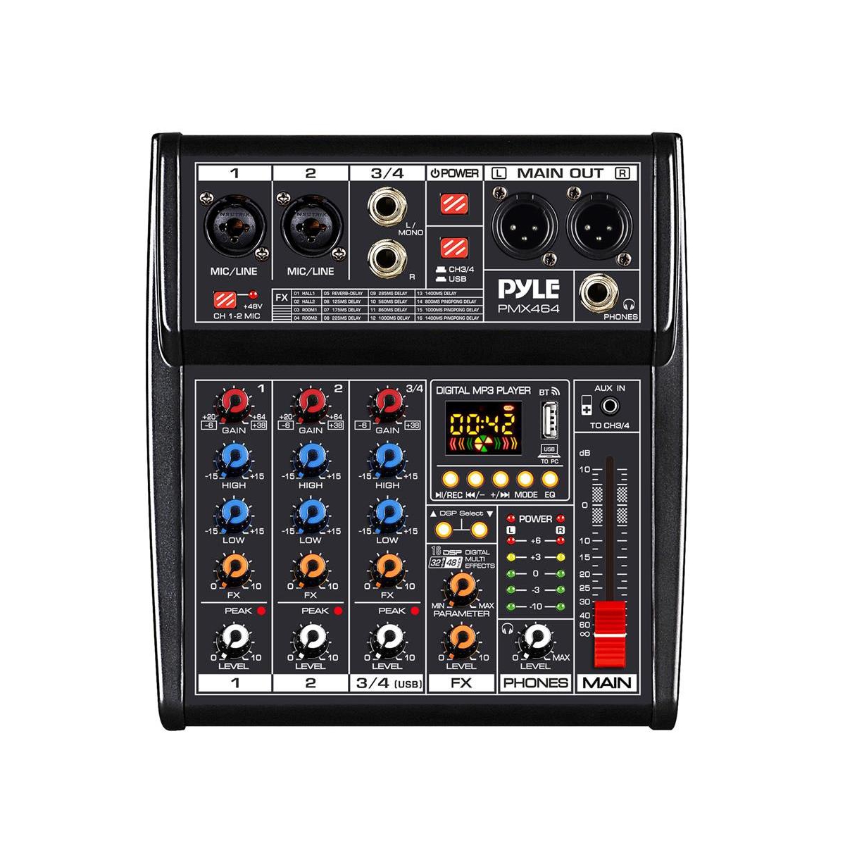 Click here for Pyle 4-Channel Audio Mixer with Fx Processor  Usb... prices
