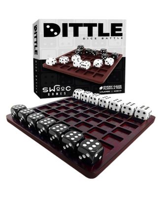 Swooc Games - Dittle - Dice Battle | Ages 6+ | Unique Wooden Coffee ...