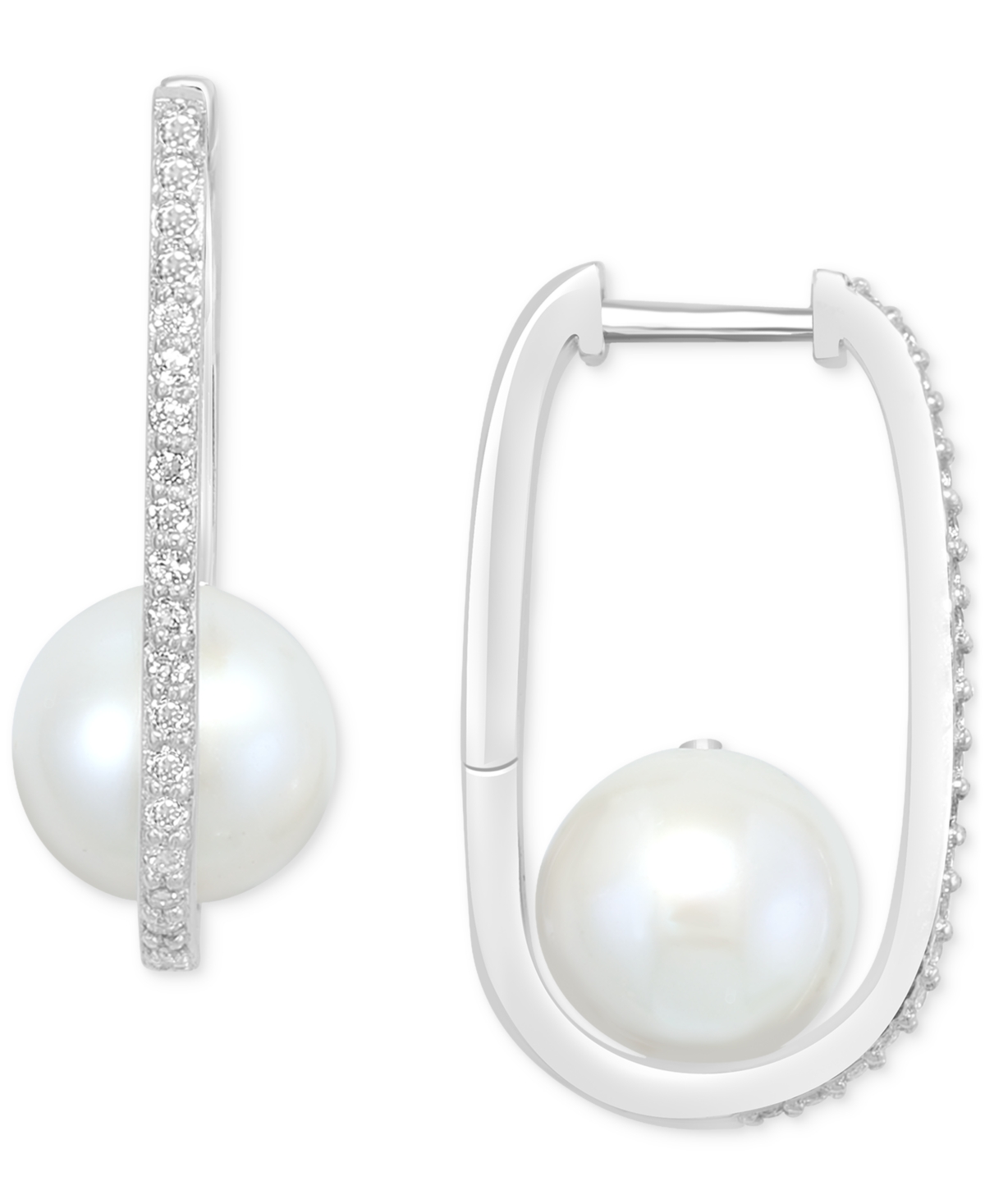 Click here for Effy Cultured Freshwater Pearl (8mm) & White Topaz... prices