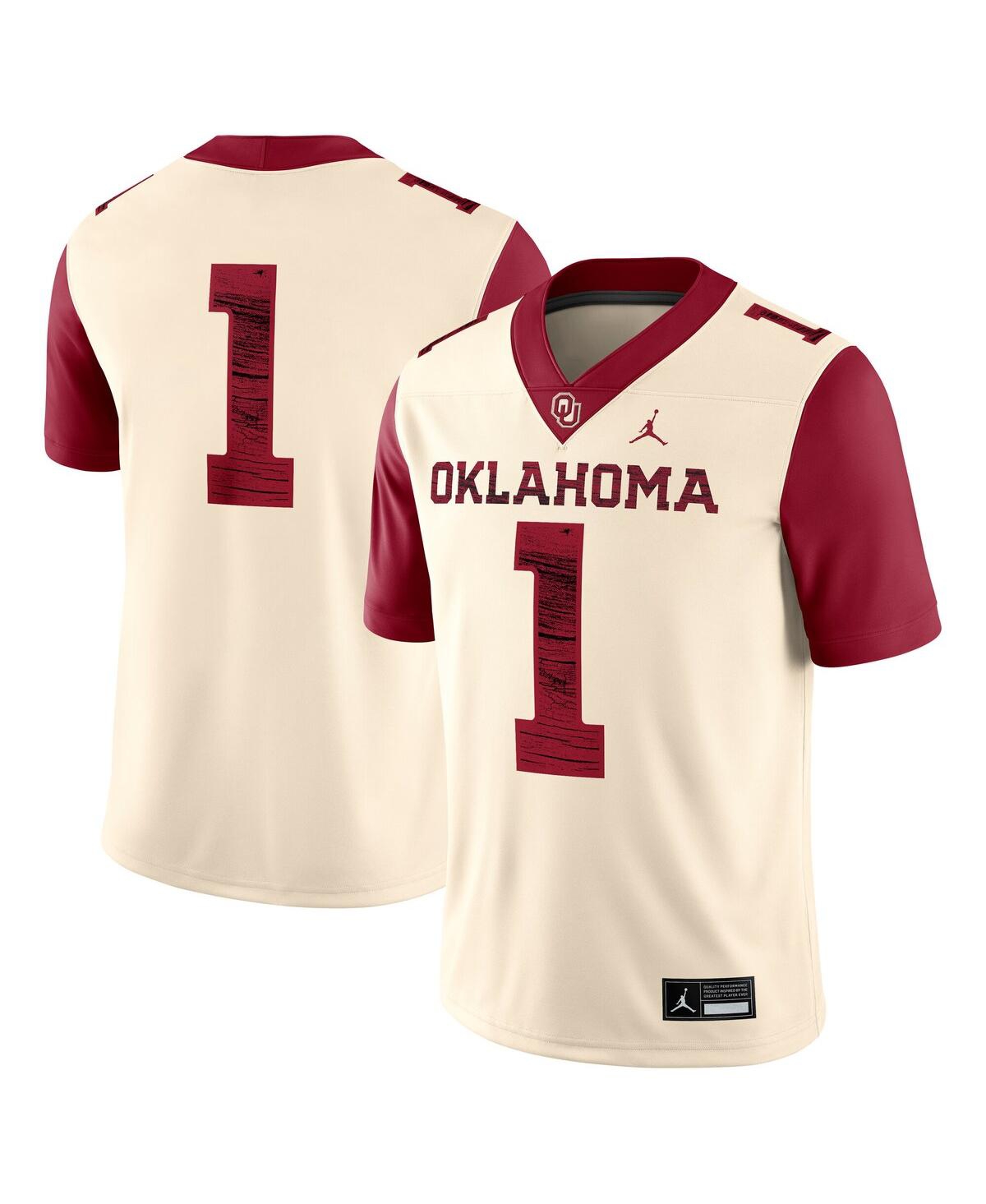 Click here for Jordan Mens 1 Natural Oklahoma Sooners Alternate G... prices