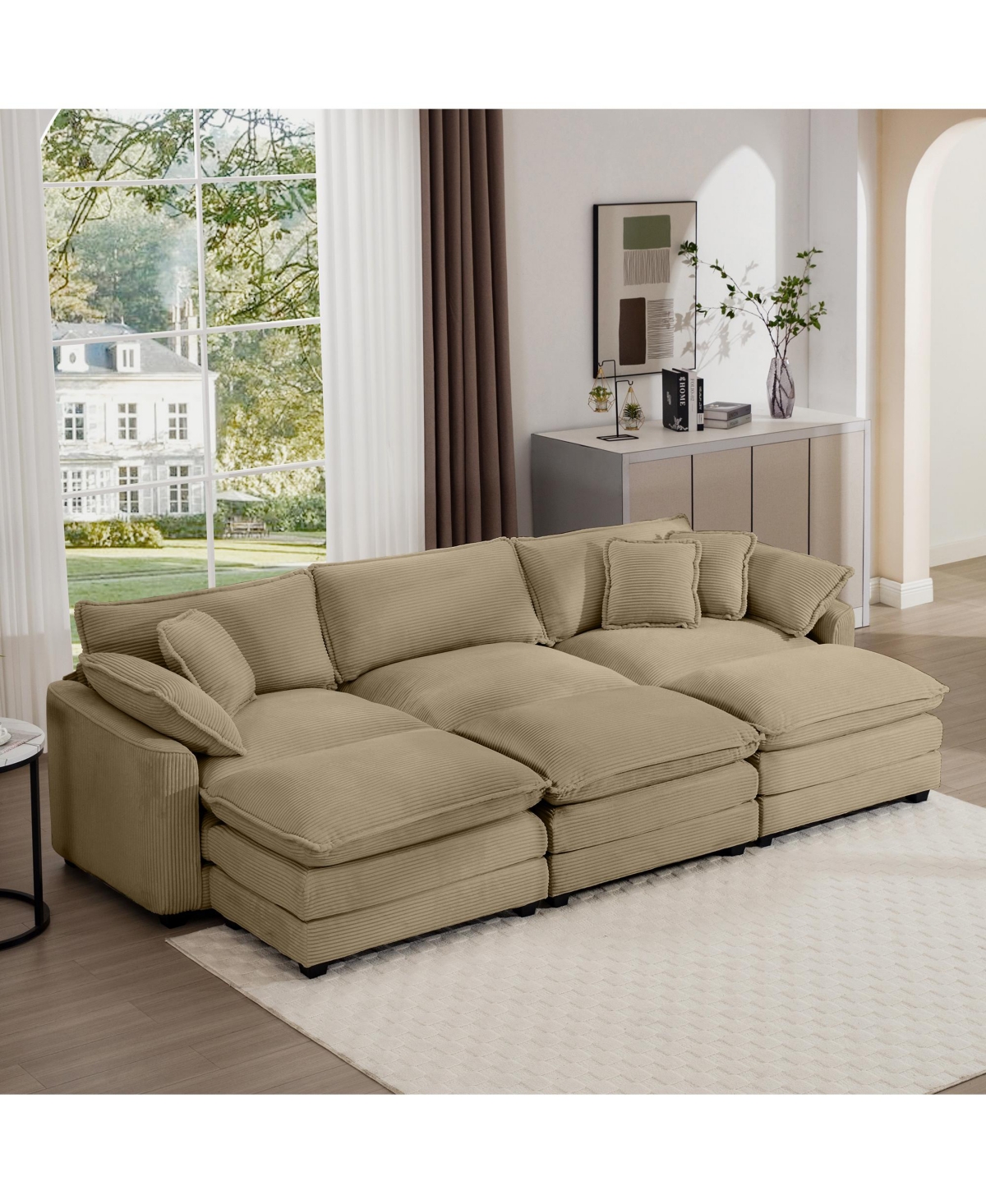Click here for Streamdale Furniture Oversized Modular Cushion Sof... prices