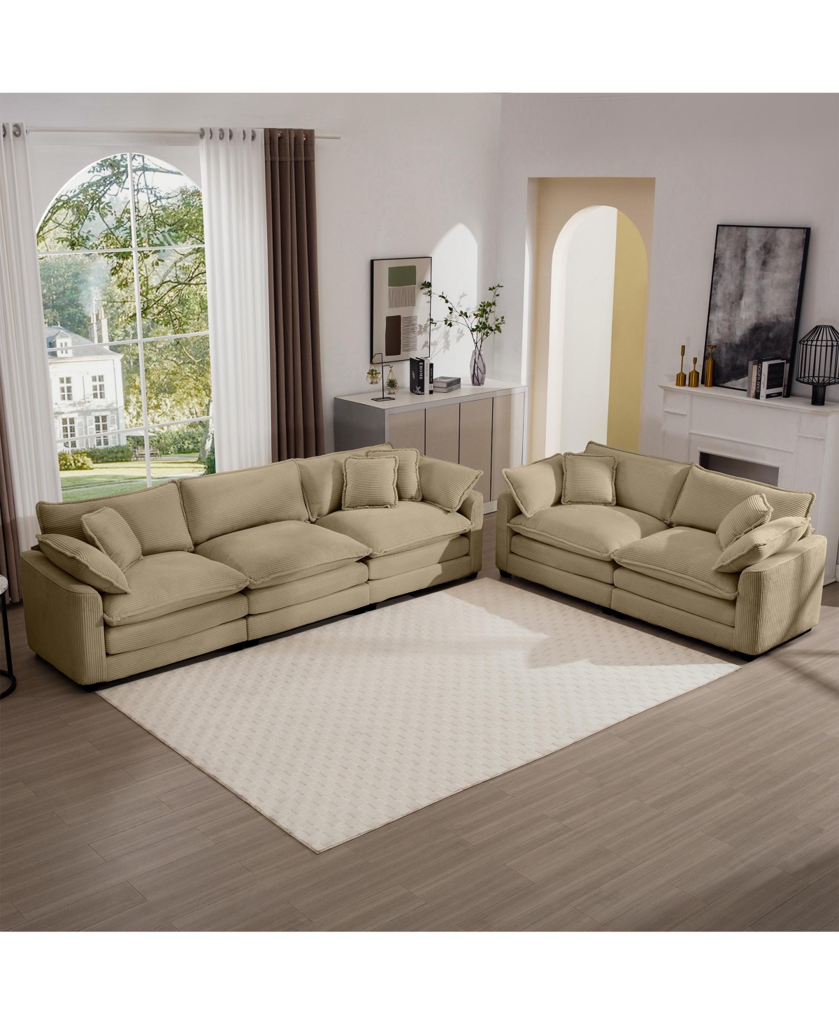 Click here for Streamdale Furniture Modern Fabric Living Room Sof... prices