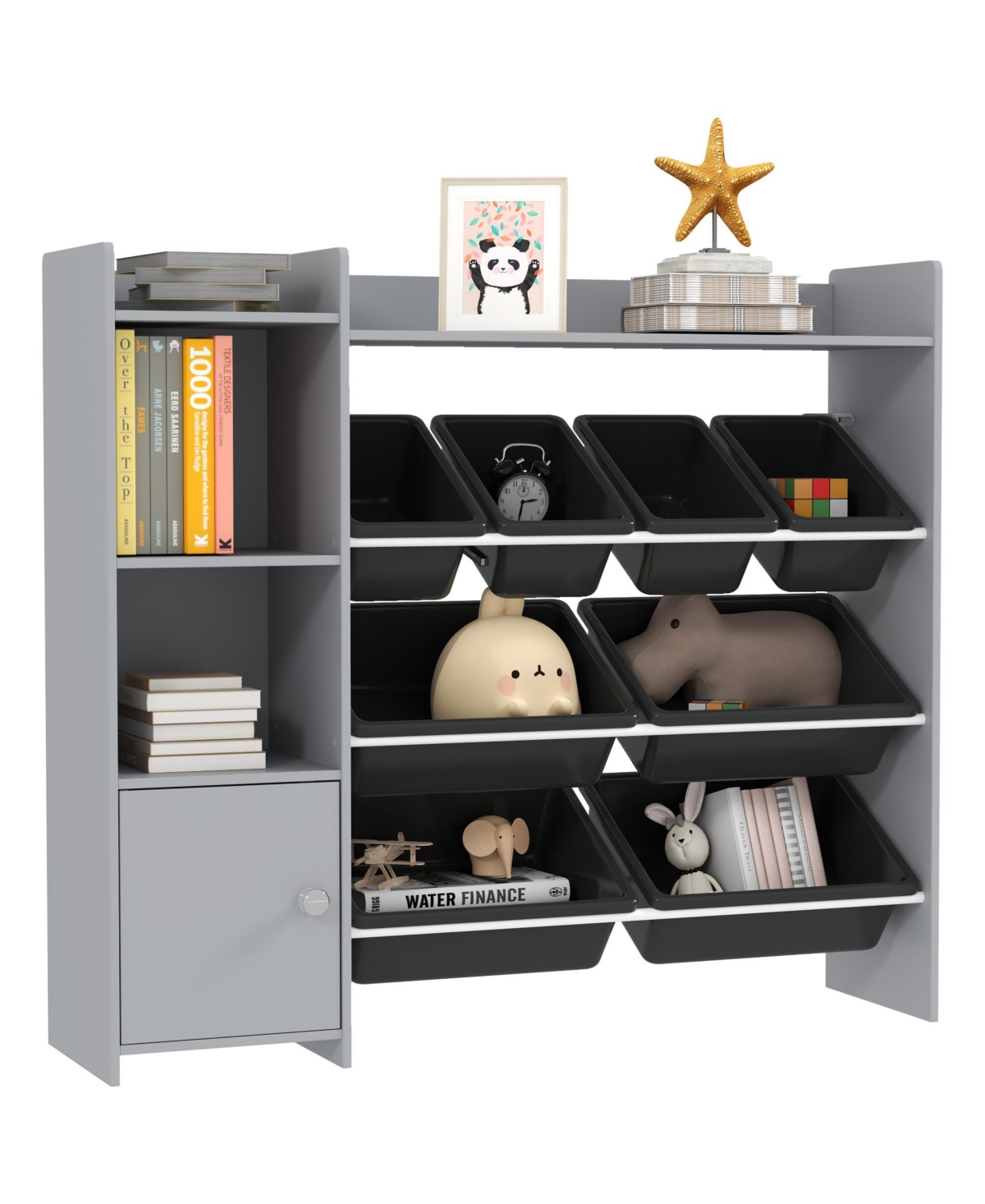 Click here for Qaba Toy Storage Organizer with 8 Bins  2 Storage... prices