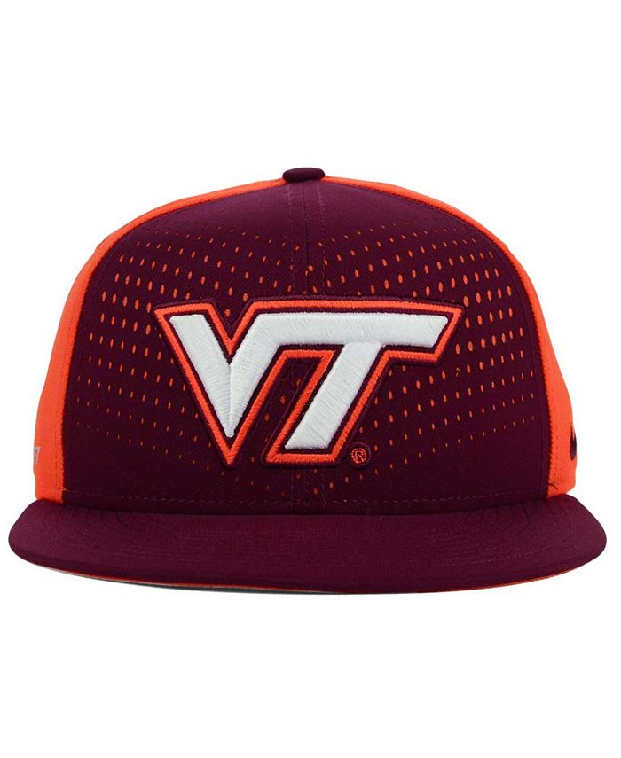 Nike Virginia Tech Hokies True Seasonal Snapback Cap - Macy's