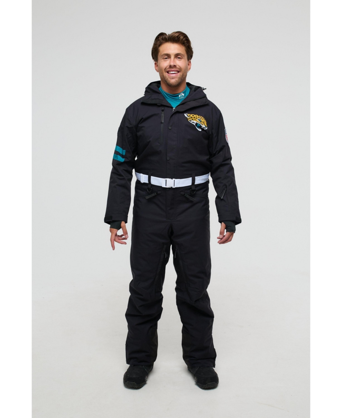 Click here for Oosc Mens Jacksonville Jaguars Ski Suit - Multi prices