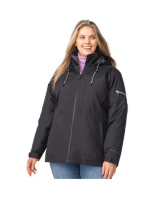 Free Country Women's Plus Size Back of Bell 3-in-1 Systems Jacket - Macy's