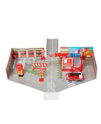 Slickblue Interactive Kids Working Site Playset – Fun Construction ...