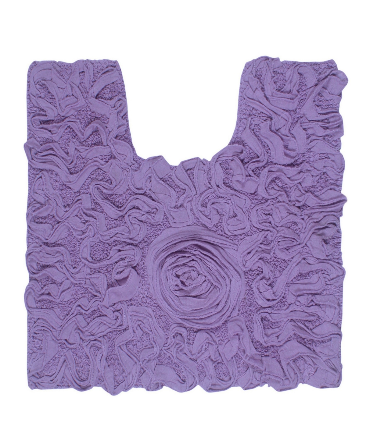 Click here for Home Weavers Bell Flower Bath Rug  20 x 20 - Purpl... prices