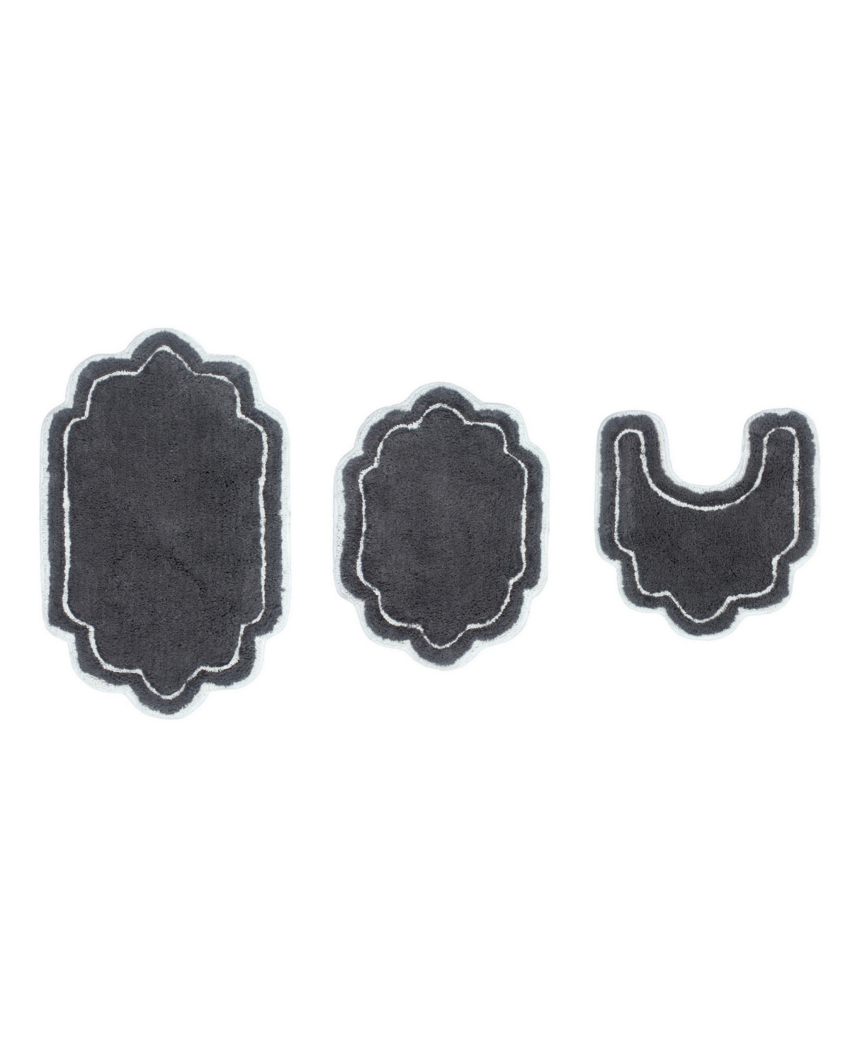 Click here for Home Weavers Allure Bathroom 3-Pc. Bath Rug Set -... prices