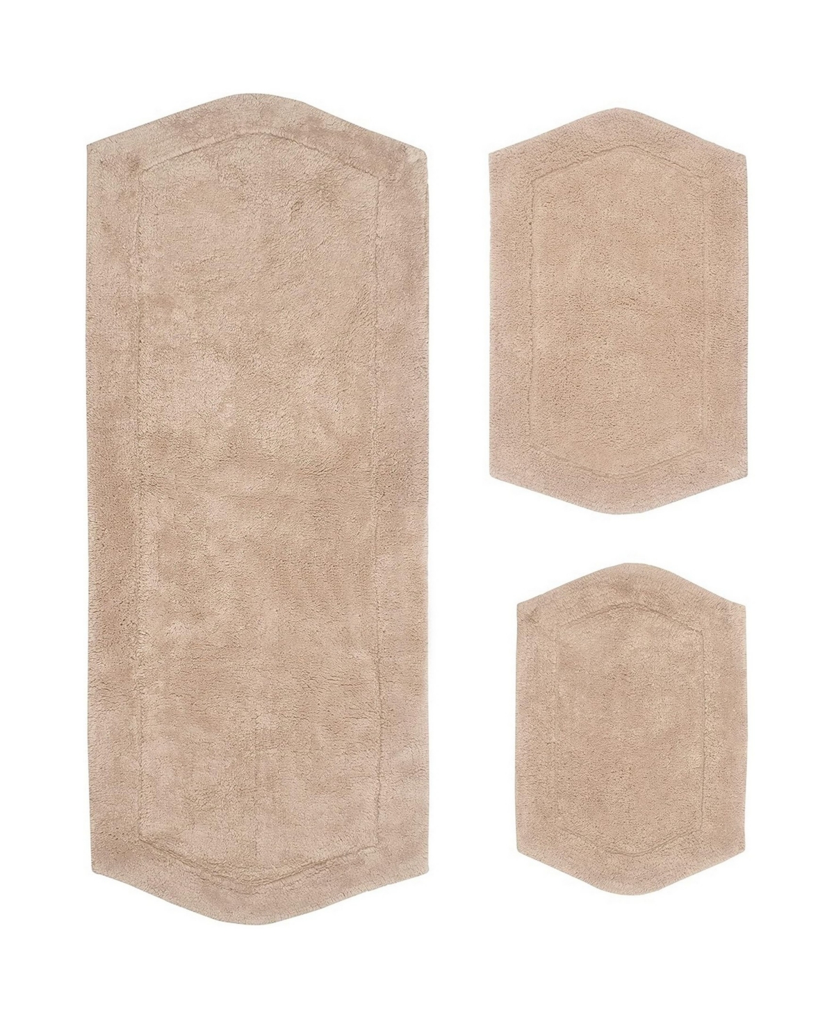 Click here for Home Weavers Waterford 3-Pc. Bath Rug Set - Linen prices