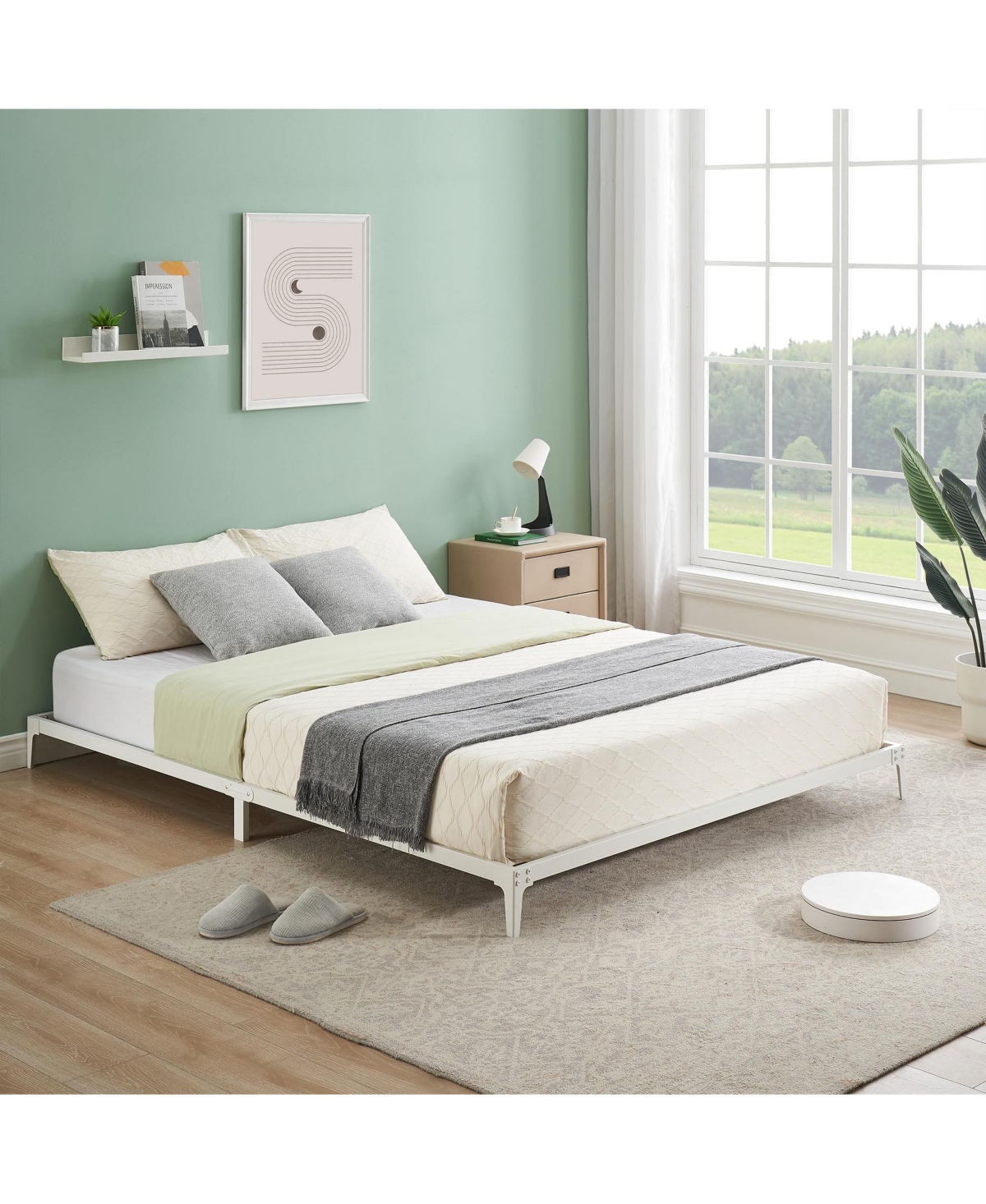 Click here for gaomon Full Size Bed Frame  6 Inch Full Size Platf... prices