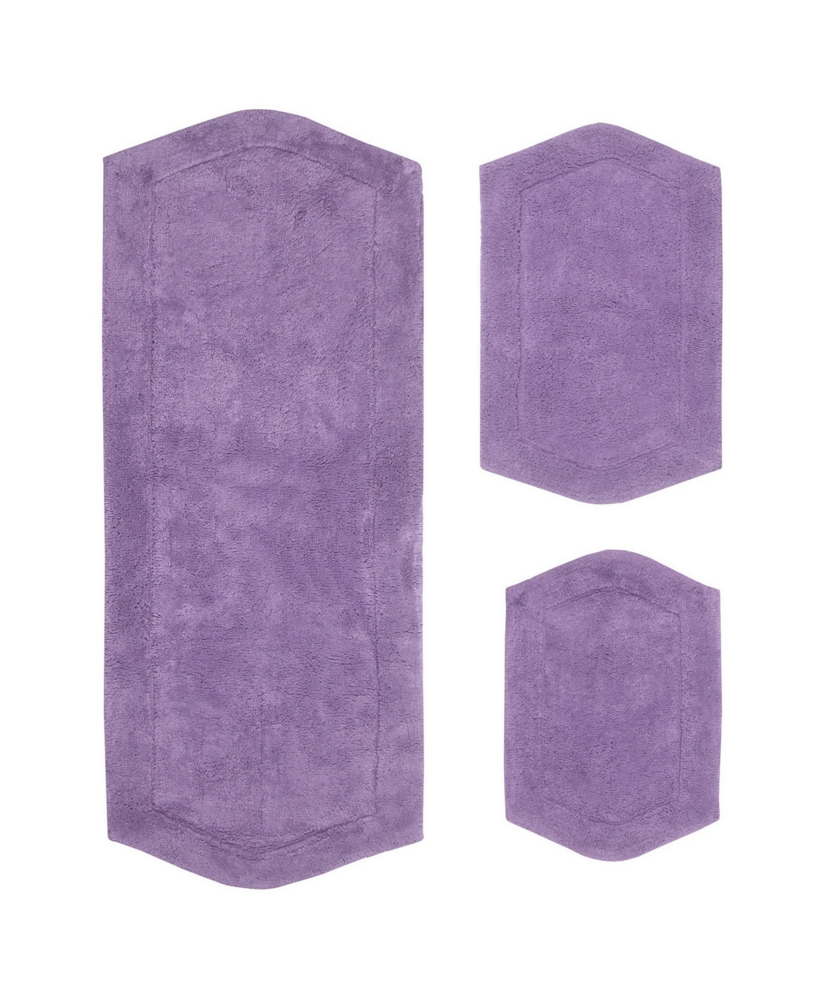 Click here for Home Weavers Waterford 3-Pc. Bath Rug Set - Lavend... prices